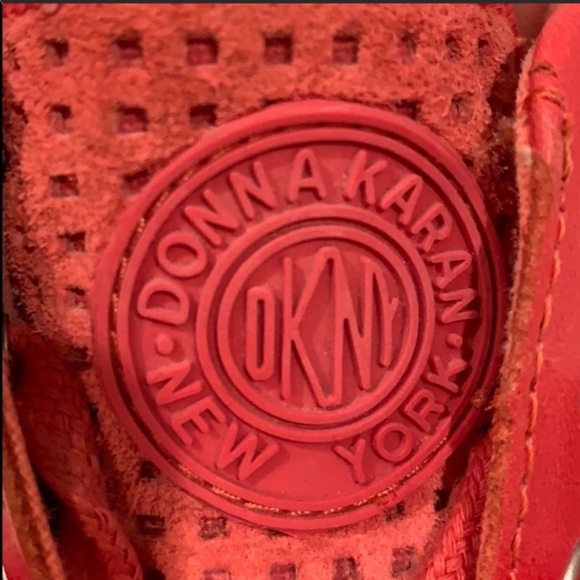 Dkny | Shoes | Dkny Cindy Lser Popsicle Suede Sneaker Sz 385 | Poshmark